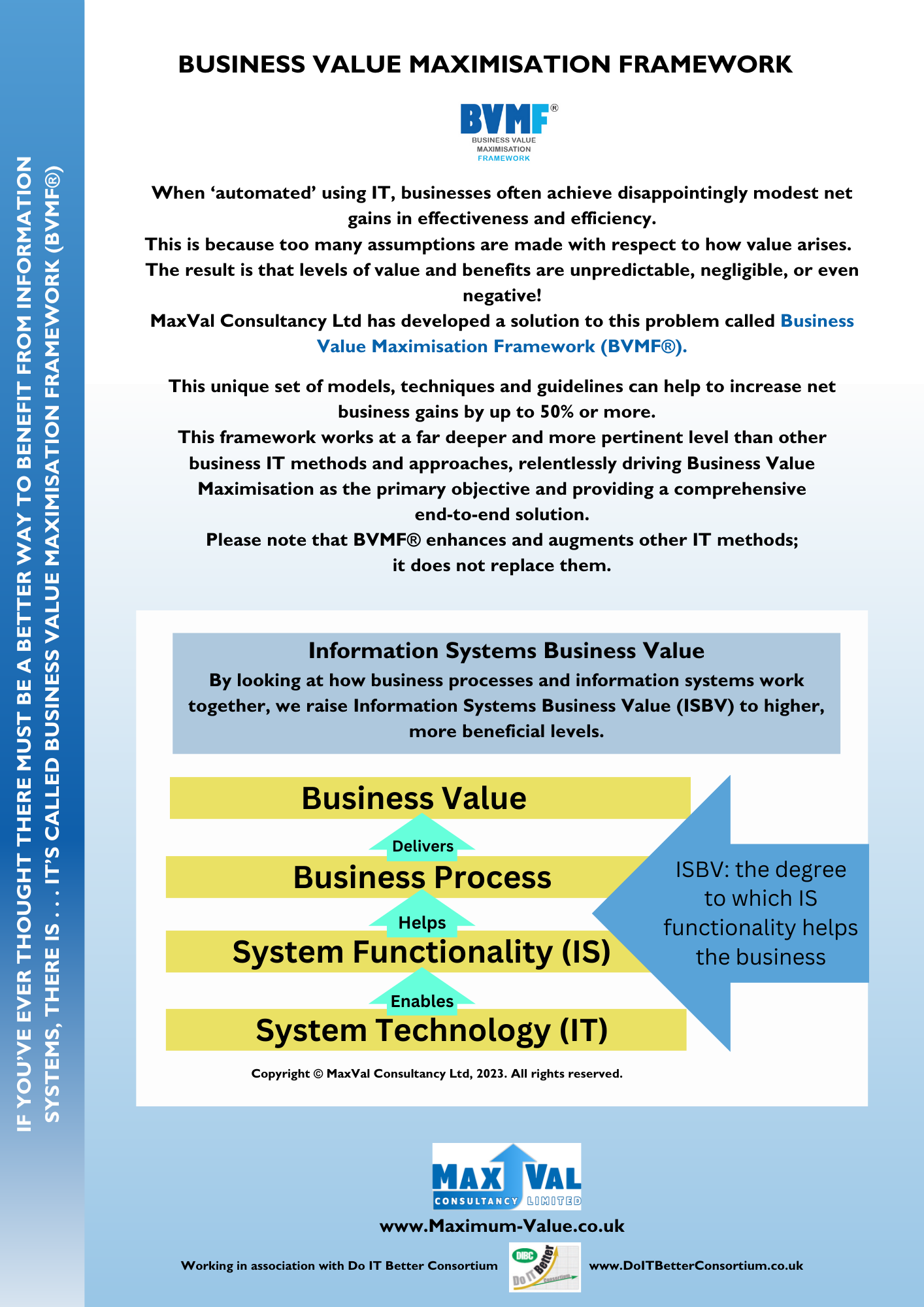 Maximum Value Limited - Leaflets
